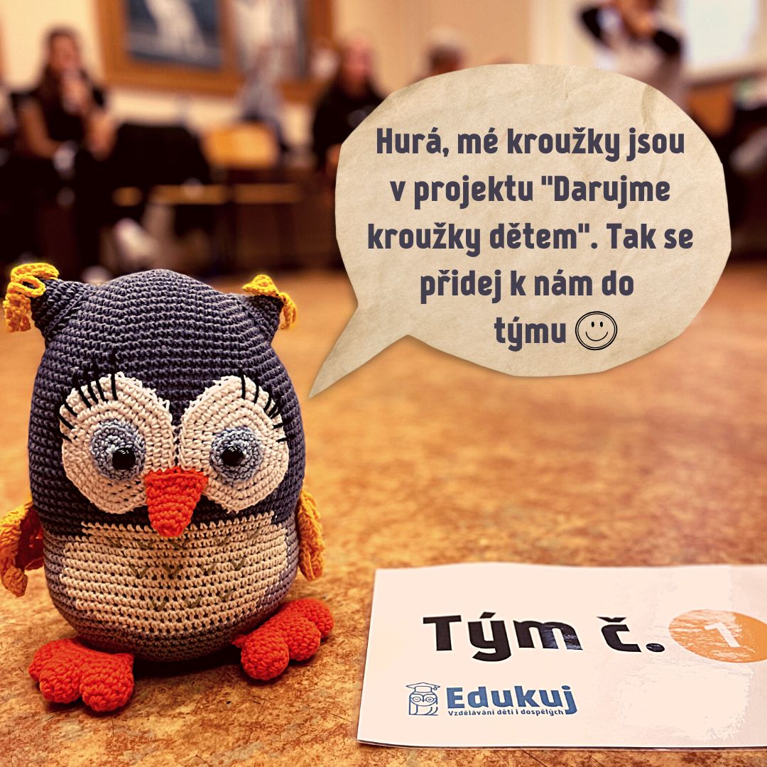 Příspěvek 2 000,- na naše kroužky - Edukuj